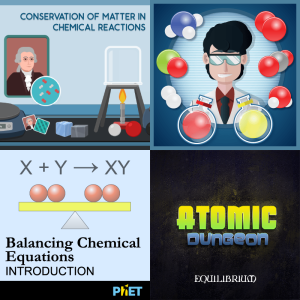 For Class: Conservation of Matter in Chemical Reactions MS-PS1.B-2 ...
